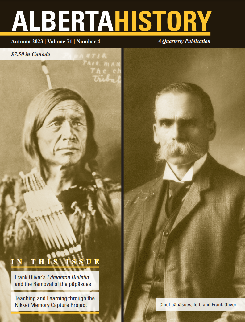 Alberta History Quarterly Journal | Historical Society of Alberta
